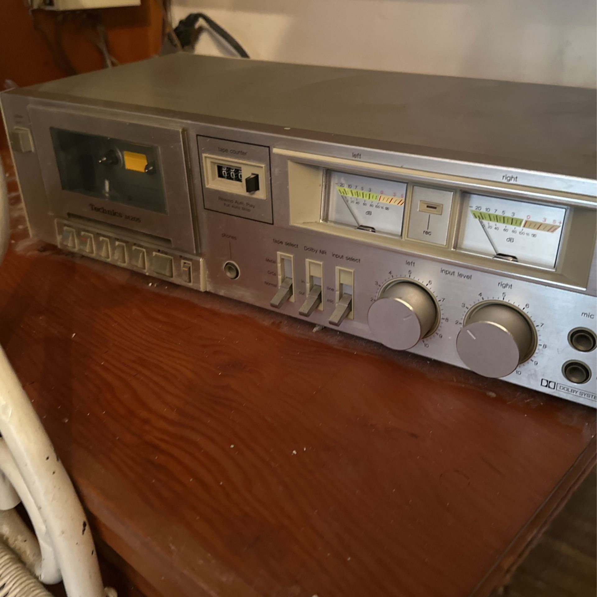 Technics Cassette Deck RS-M205 Made in Japan for Sale in Pasadena, CA ...