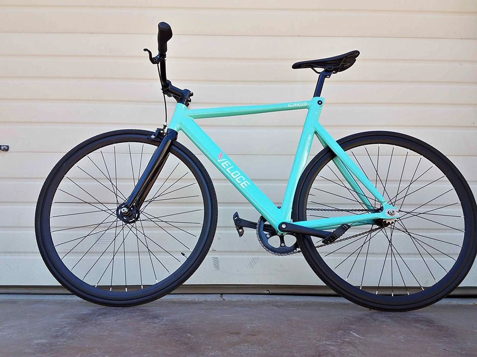 Veloce Icarus V2 55 cm Fixed Gear Bike Fixie Bicycle Single Speed Track ...