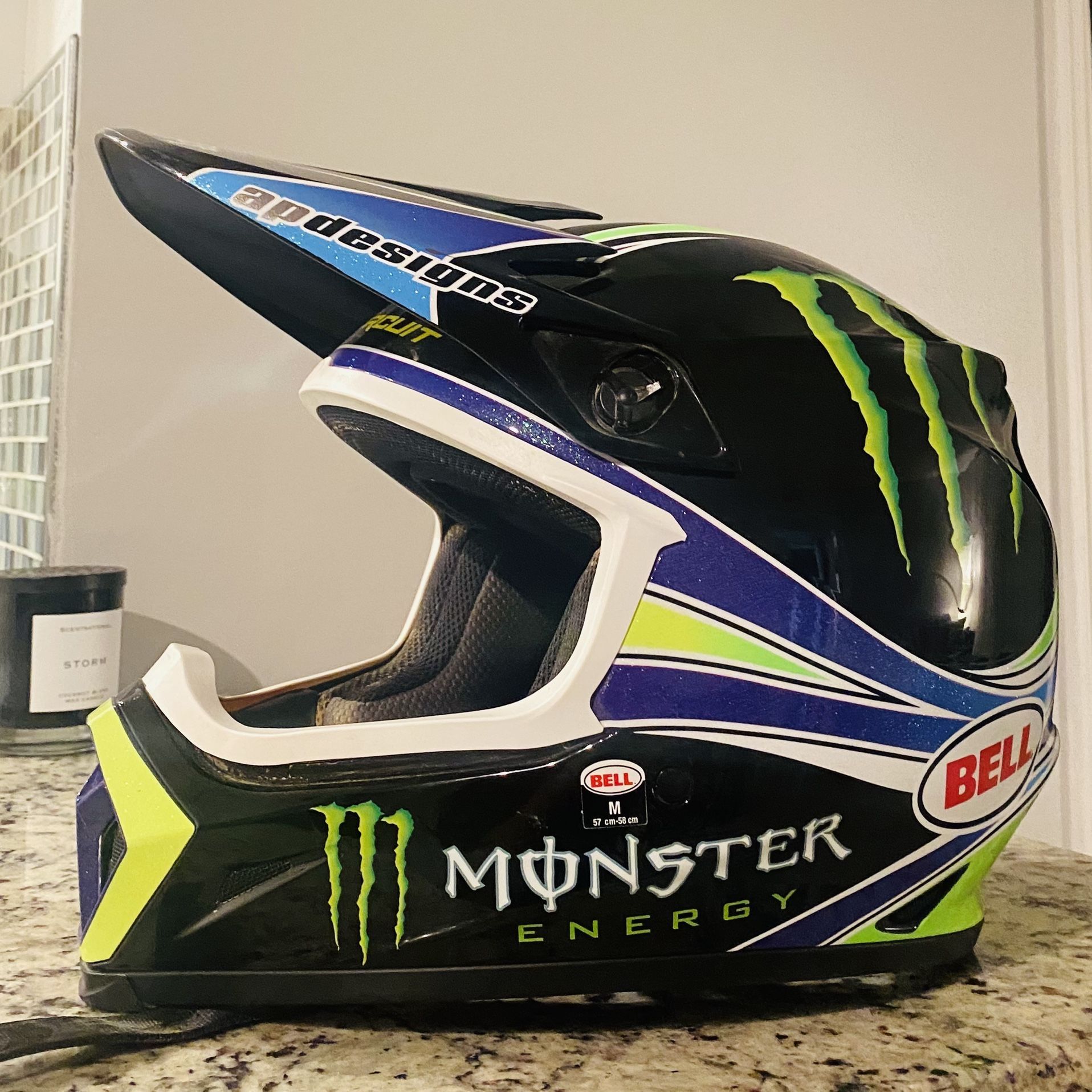 Motorbike Helmets Monster Energy