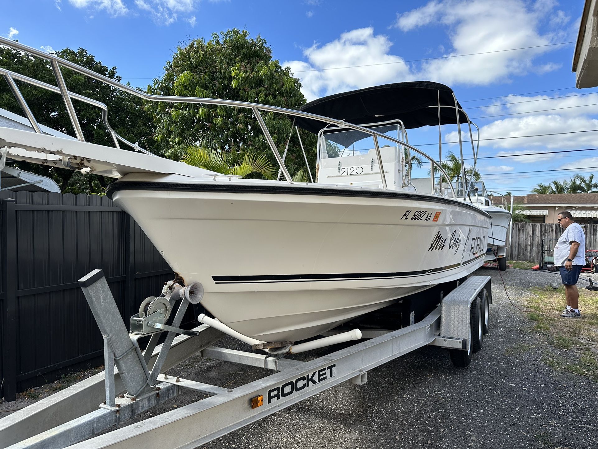 1997 Rabalo Boat 22 Ft Boat for Sale in Dania Beach, FL - OfferUp