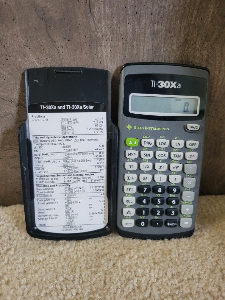 Scientific Calculator Ti 30xa