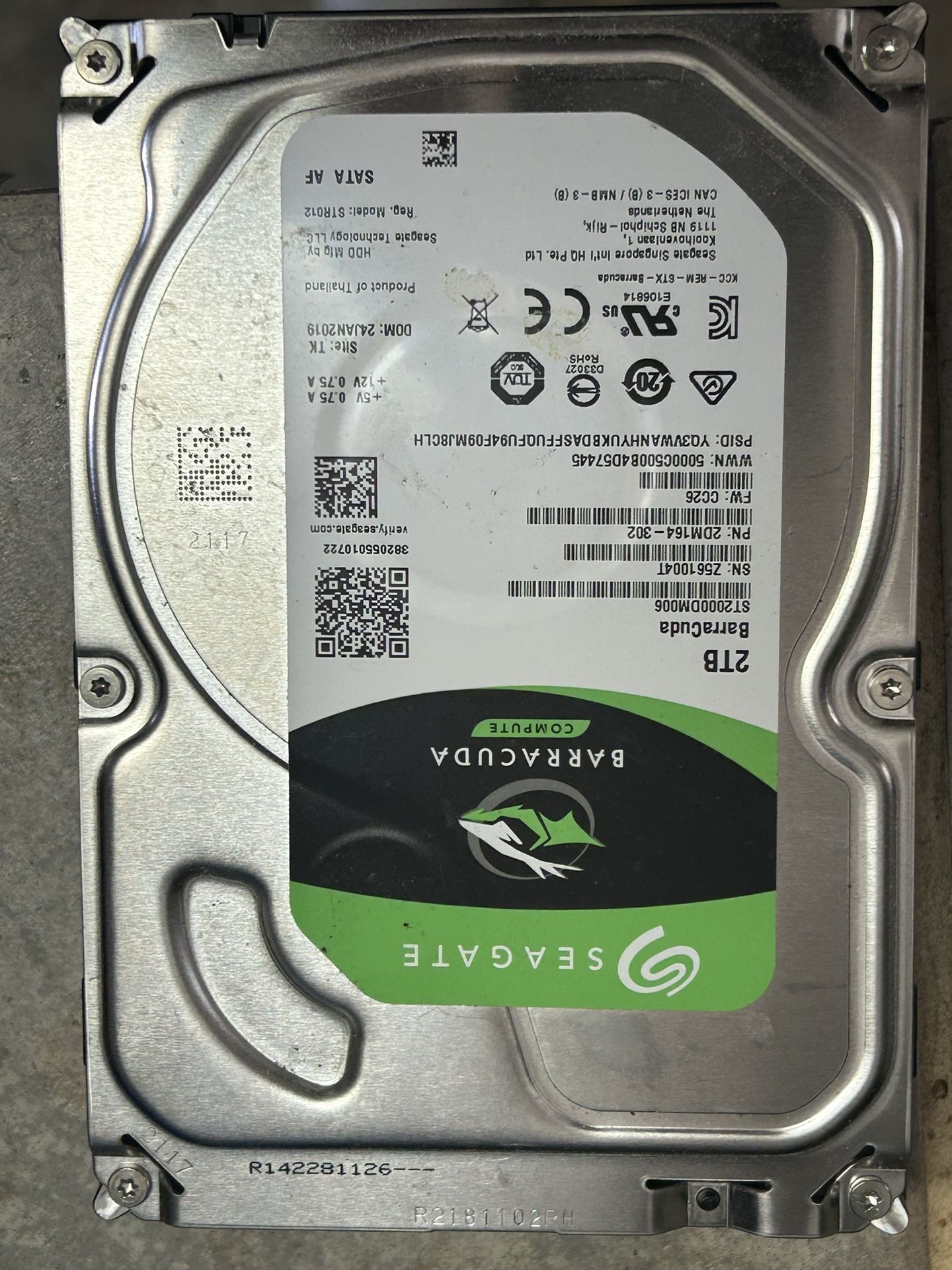 SEAGATE BARRACUDA 2TB HARD DRIVE for Sale in Colorado Springs, CO - OfferUp