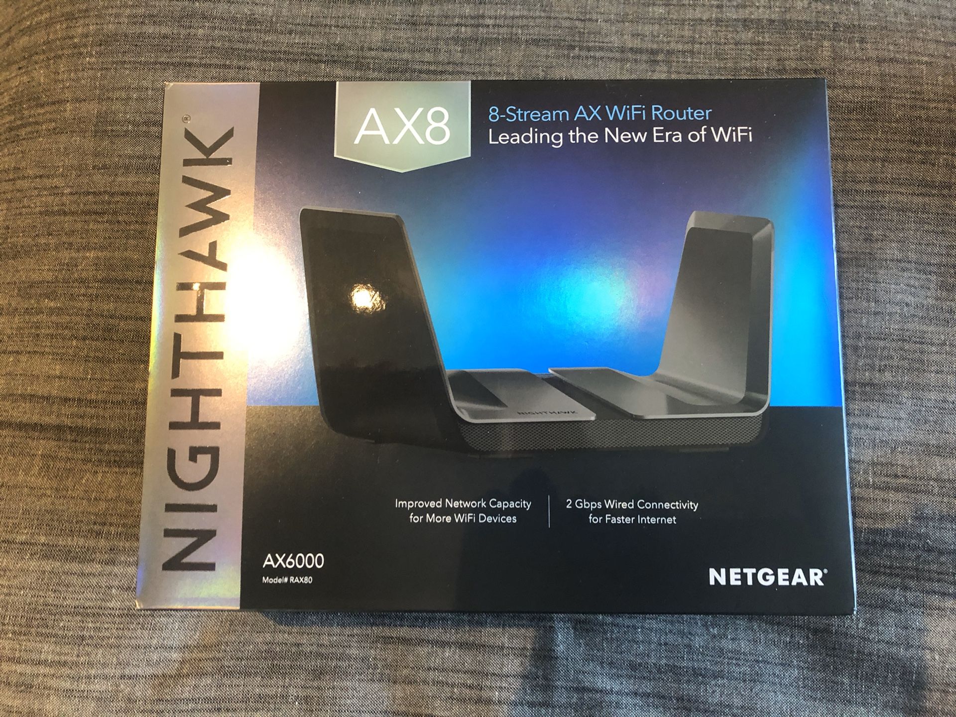 Nighthawk AX8 8-Stream Wi-Fi 6 Router (AX6000) for Sale in Herndon, VA ...