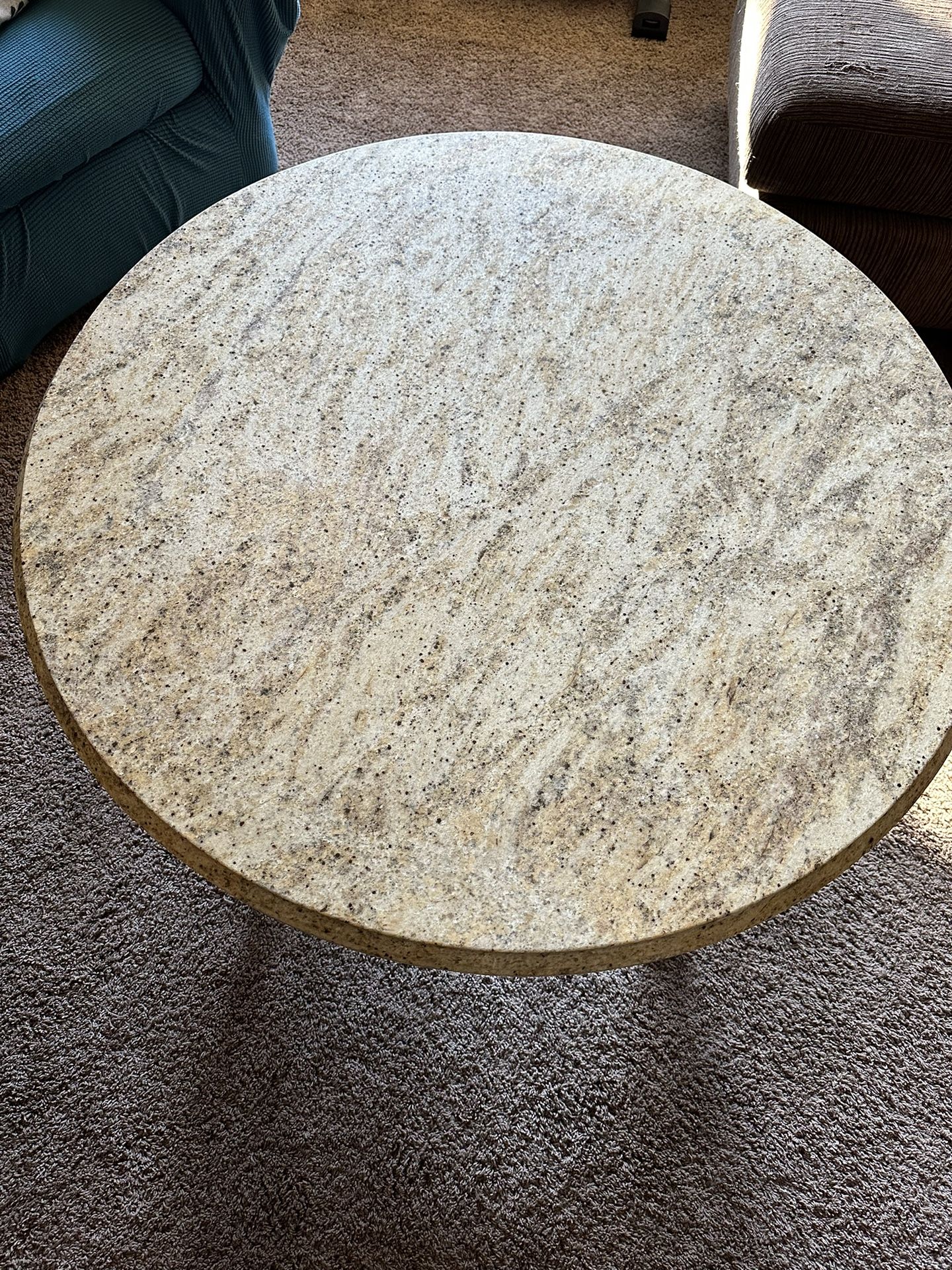 Granite Table Top Or Slab For DIY (solid- Top Only for Pedestal) for ...
