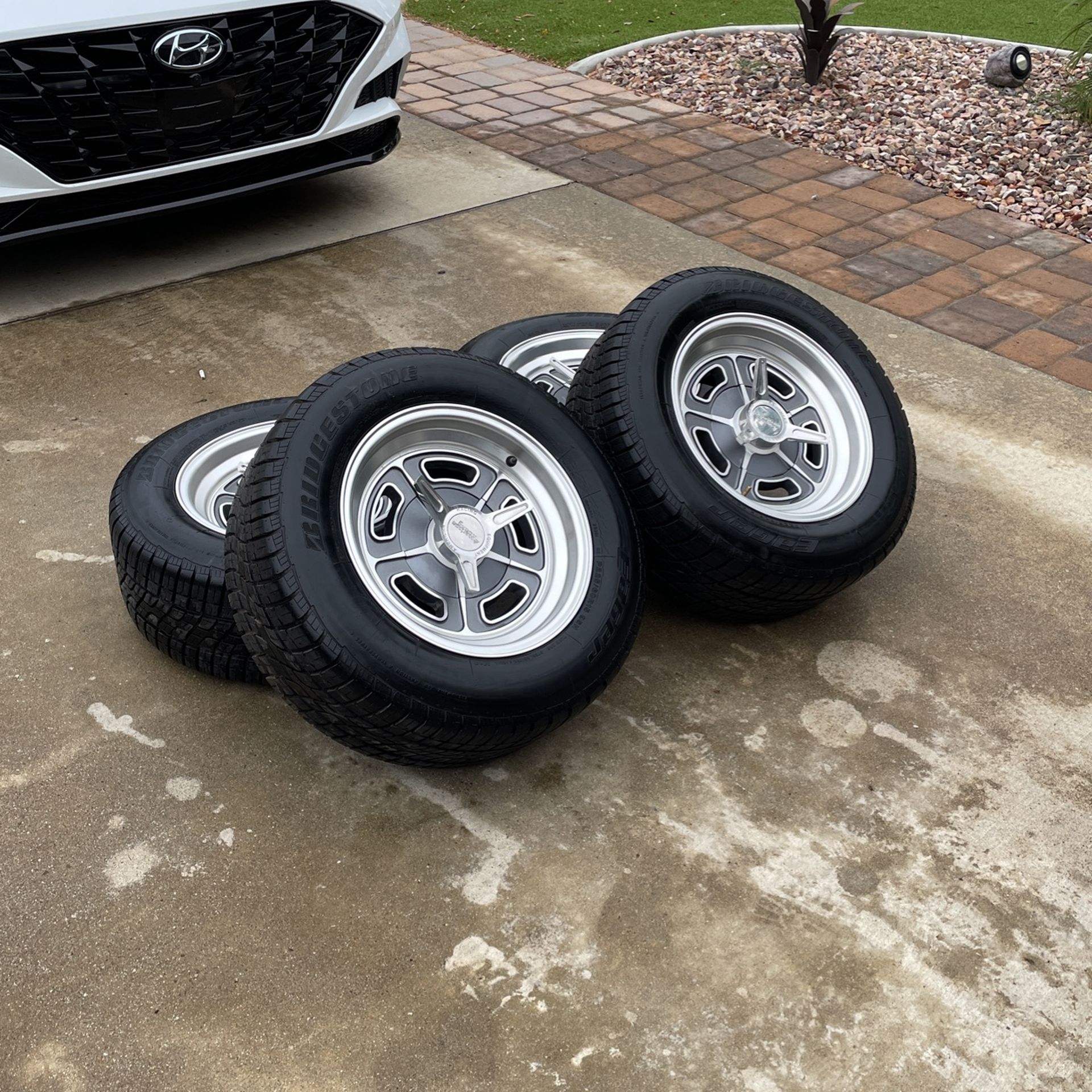 American Racing 15x8 Wheels Bridgestone 225/60/15 for Sale in Chino, CA ...
