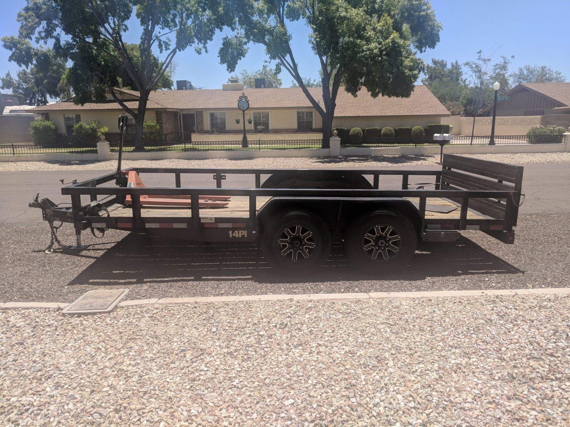 16’ Big Tex Utility Trailer 14,000 pound. for Sale in Glendale, AZ ...