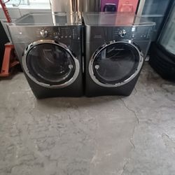 Set Washer And Dryer Electrolux Gas Dryer Everything Is And Good Working Condition 3 Months Warranty Delivery And Installation for Sale in Oakland CA