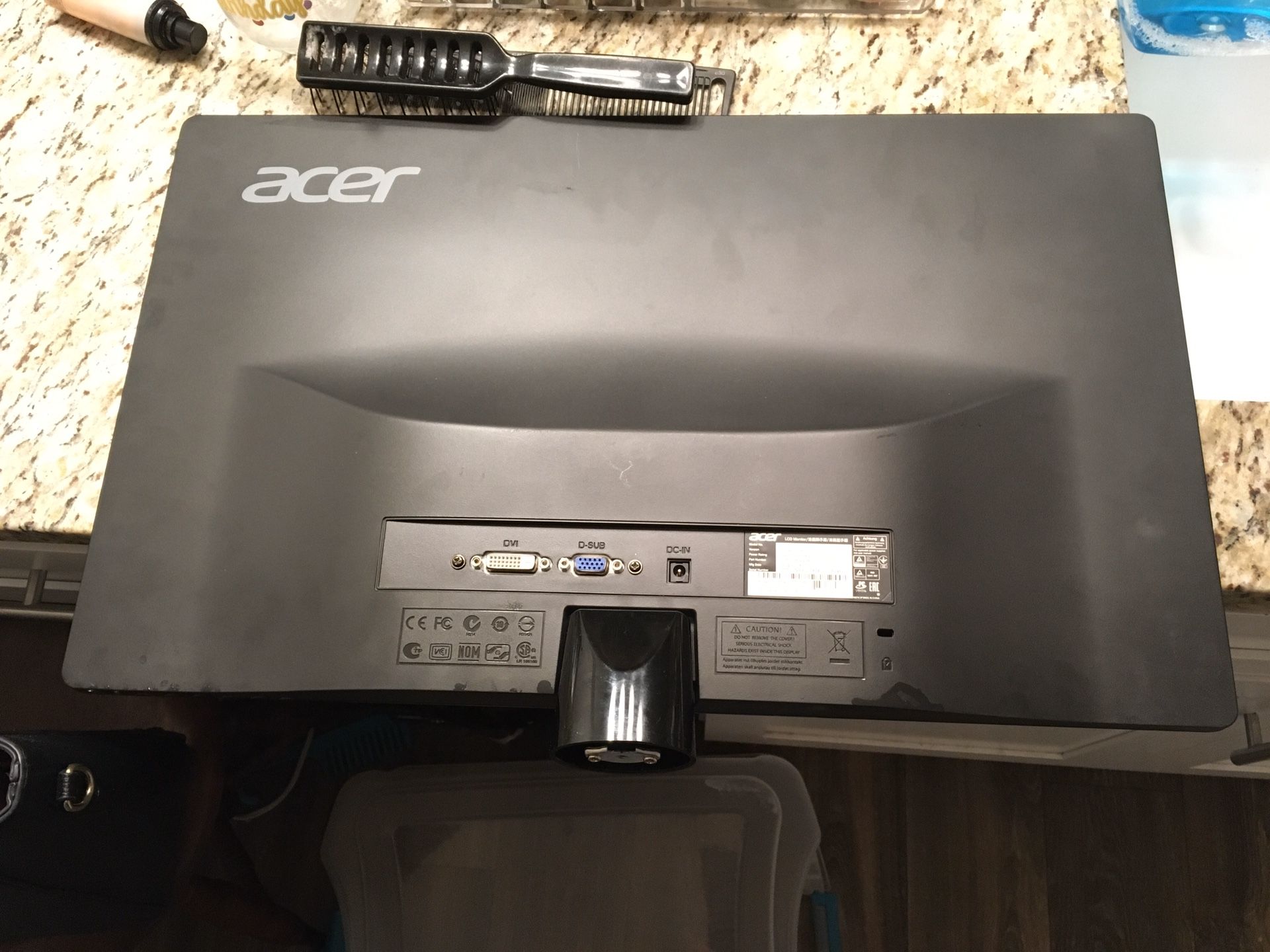 Dell Computer desktops. Qty 2. Mini slim Keyboard and Mouse w 23in Acer ...