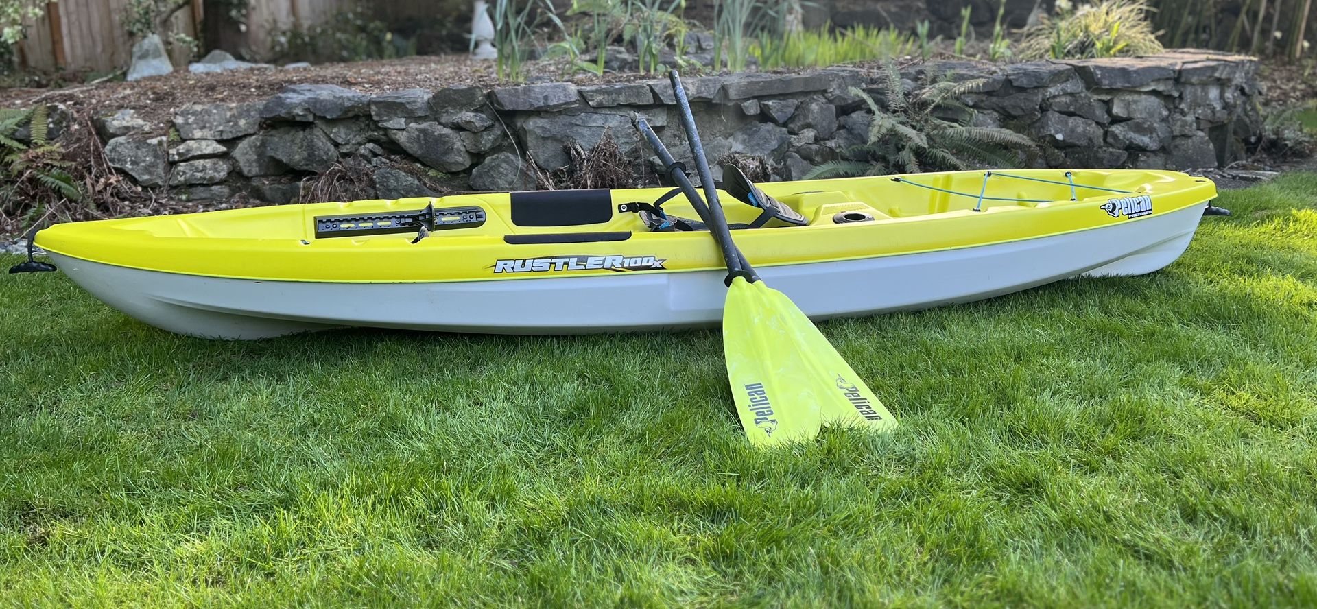 Pelican Rustler Premium 100X Kayak Yellow for Sale in Bellevue, WA ...