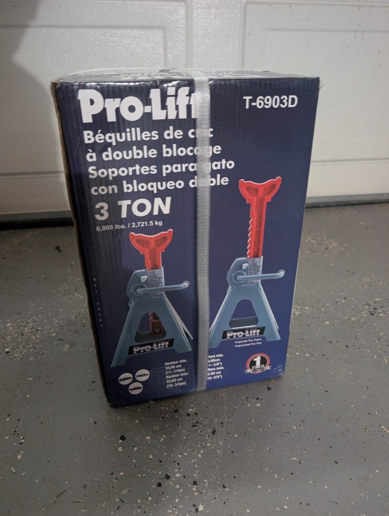 3 Ton Pro-Lift Jack Stands (Pair) for Sale in Laguna Niguel, CA - OfferUp
