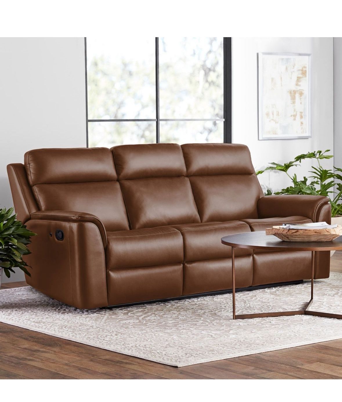 Members Mark Lennox Leather Reclining Sofa Brand New for Sale in Cty Of Cmmrce CA OfferUp