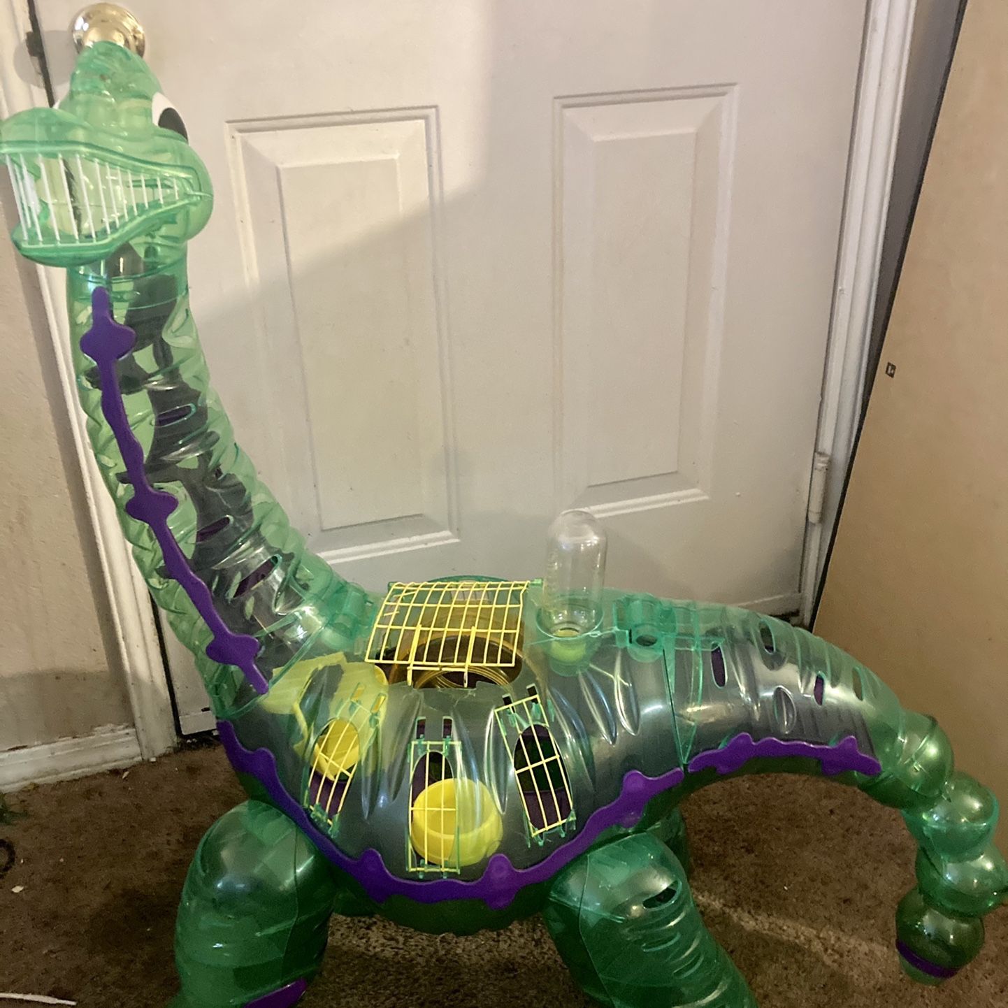 Dino hamster cage store