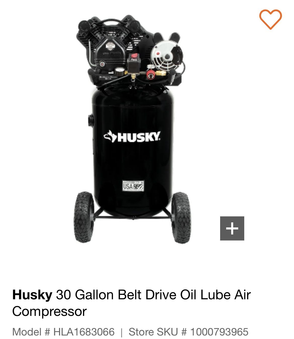 Husky 30 gallon store