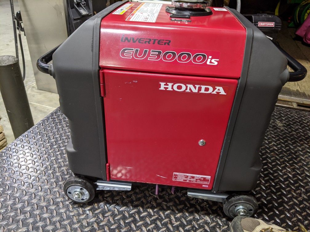 Honda eu3000is inverter generator super quiet price is firm for Sale in ...