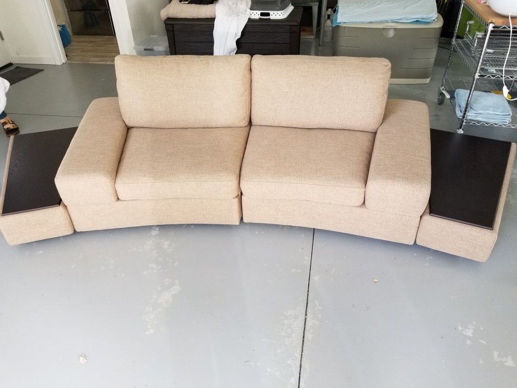 Kasala Lissoni couch, chair, 2 side tables and ottoman for Sale in ...