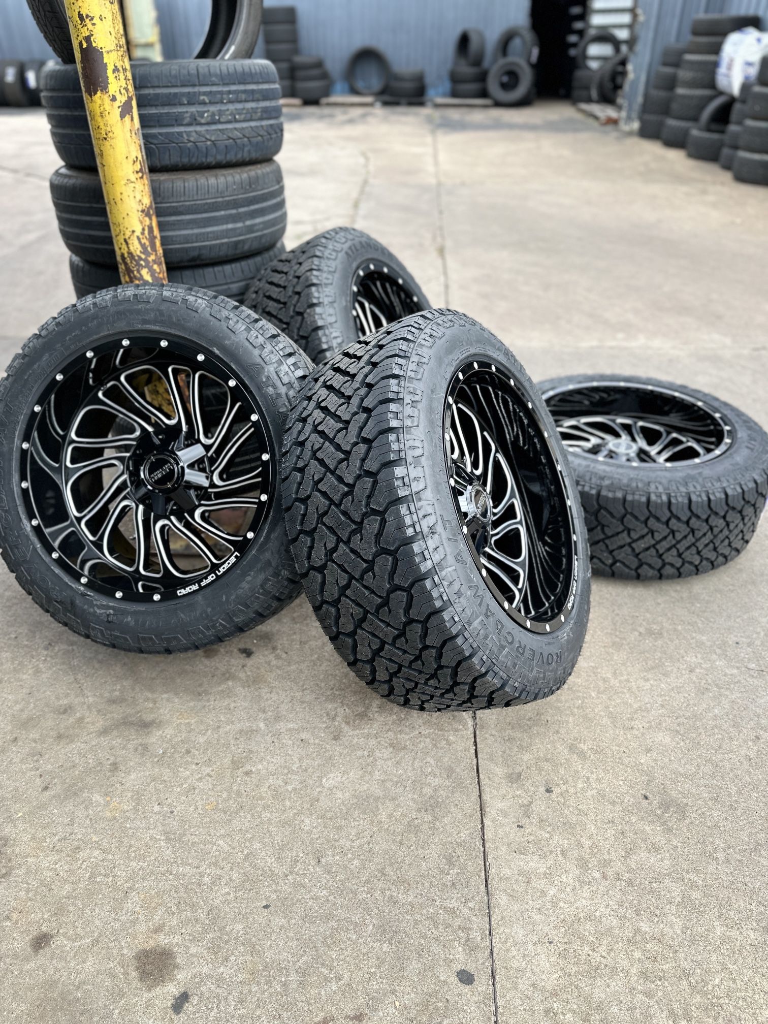22x12 Rims Tire New Including Install Balance for Sale in Houston, TX ...