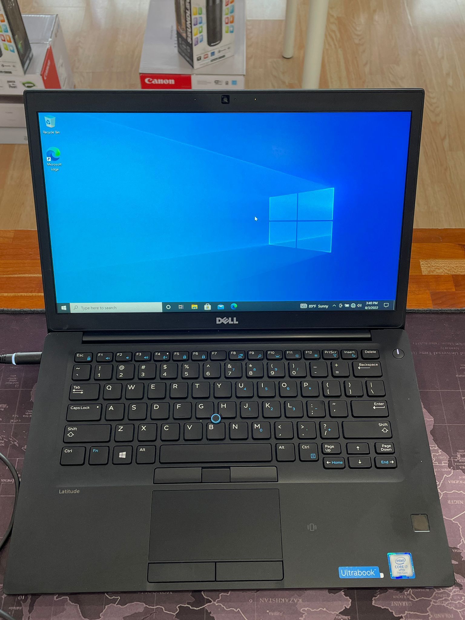 DELL LATITUDE 7480 14” CORE i7-7600U 8GB RAM 128GB SSD -Thunderbolt 3 ...