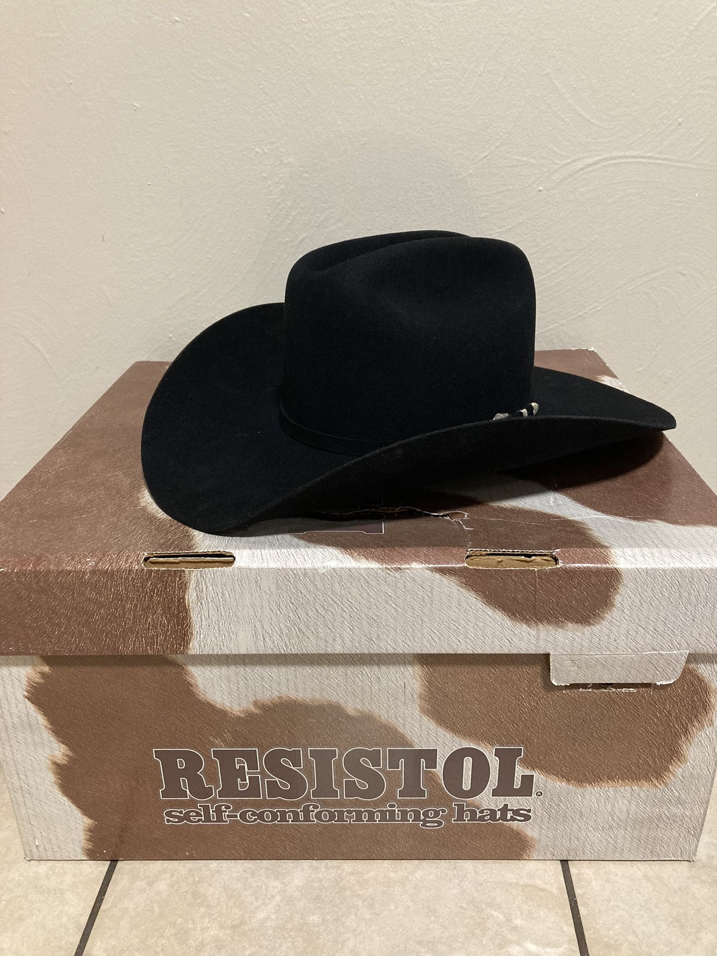 Resistol- 4x Black Felt Hat. Never Worn for Sale in Arvada, CO - OfferUp