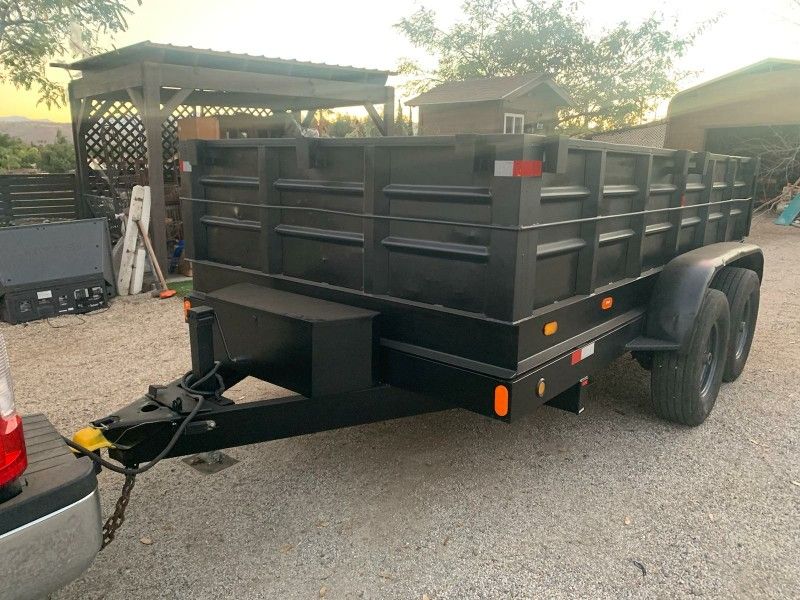 Carson Dump Trailer 7.5wide x 12 Long x 2'high for Sale in Riverside ...