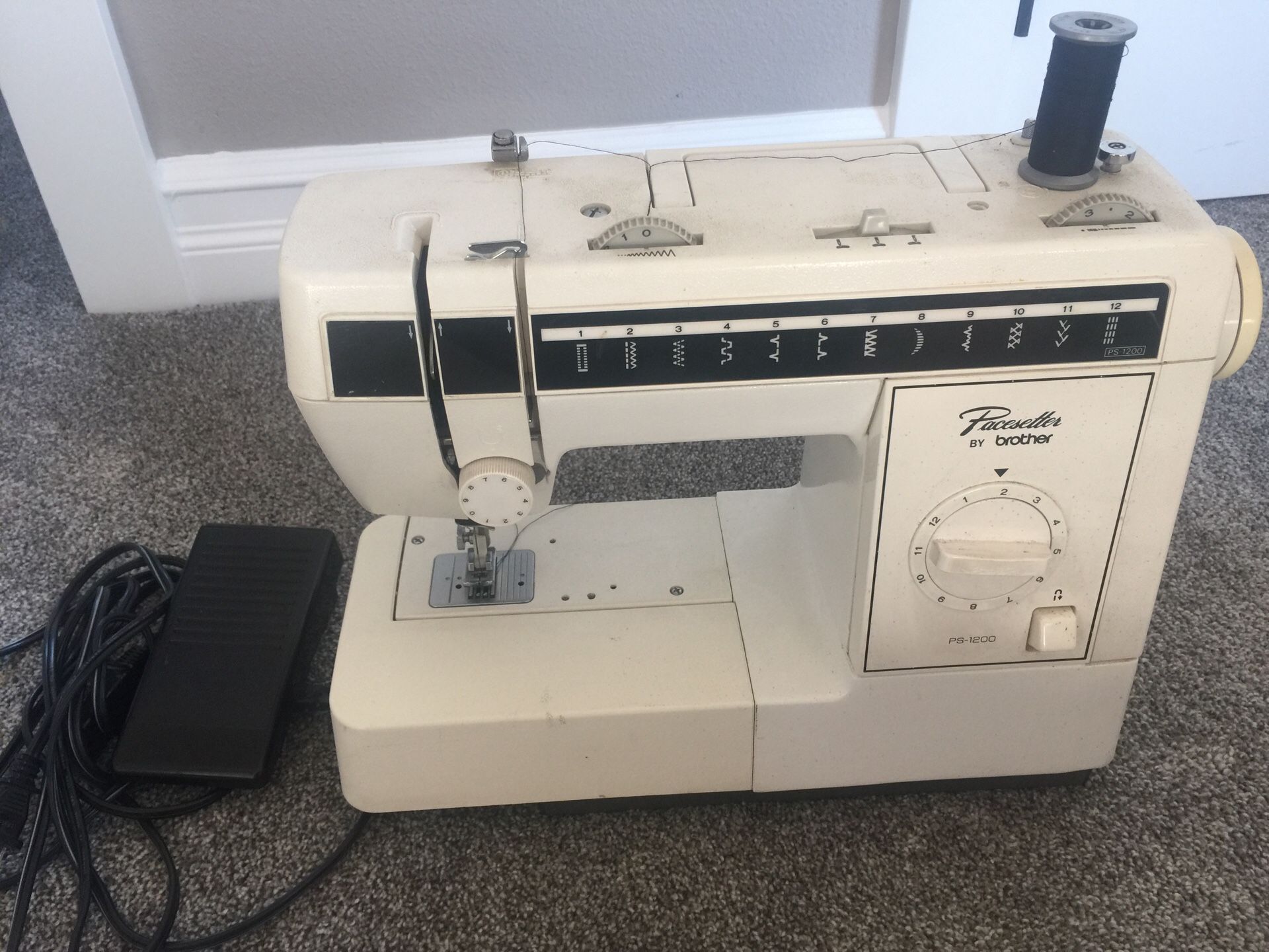 Sewing Machine Brother “pacesetter” by brother ps-1200 for Sale in ...