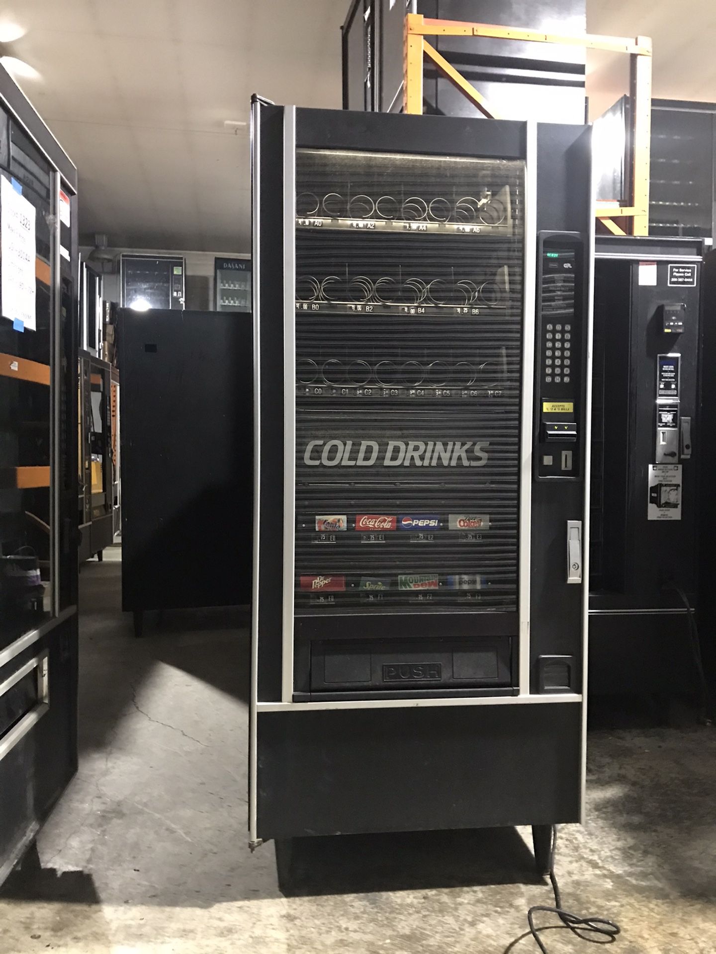 Crane National 490 Combo Vending Machine + FREE SHIPPING/DELIVERY ...