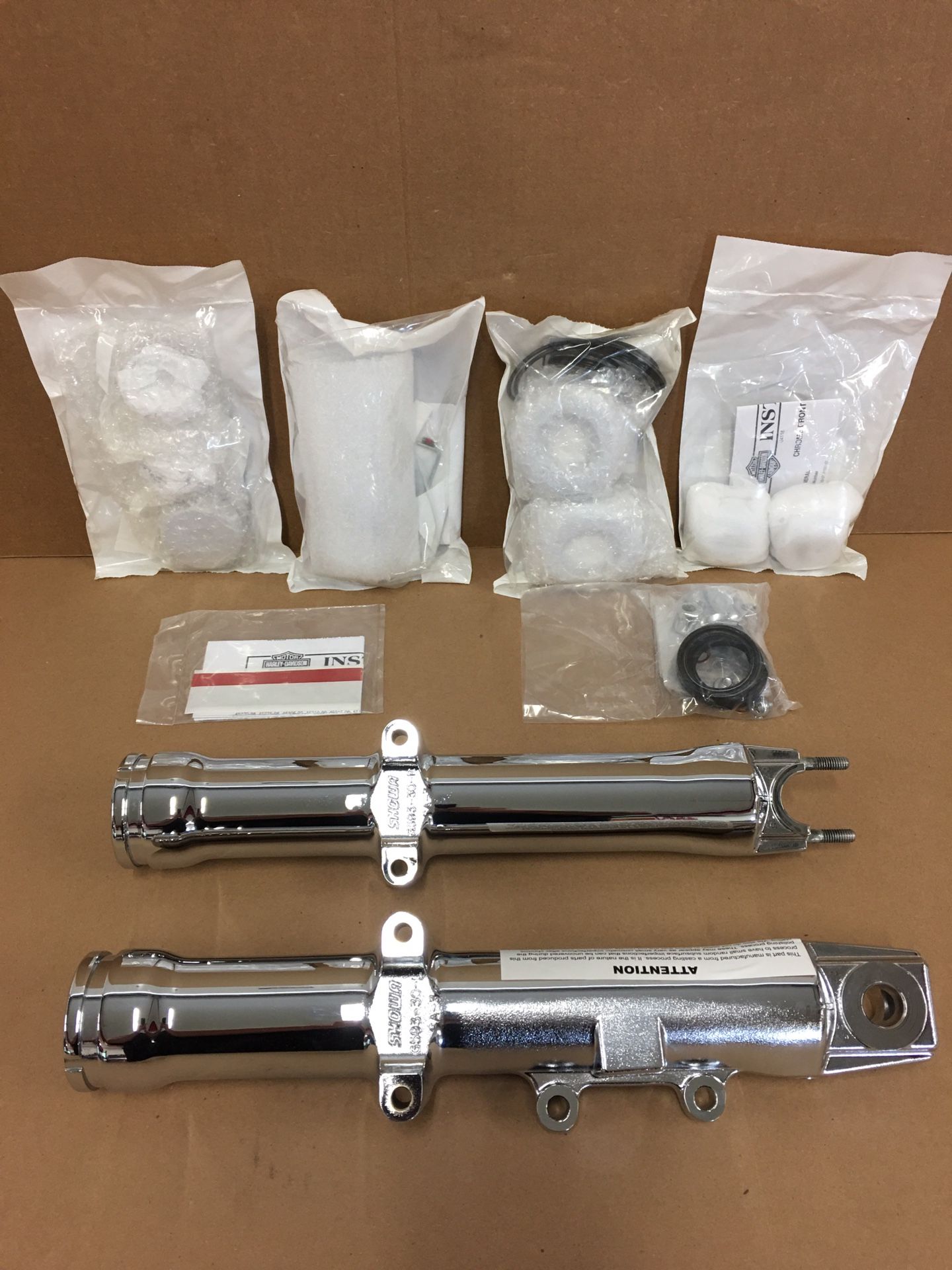 2007 Harley Davidson Softail FXST, FXSTB,FXSTC Chrome front end kit ...