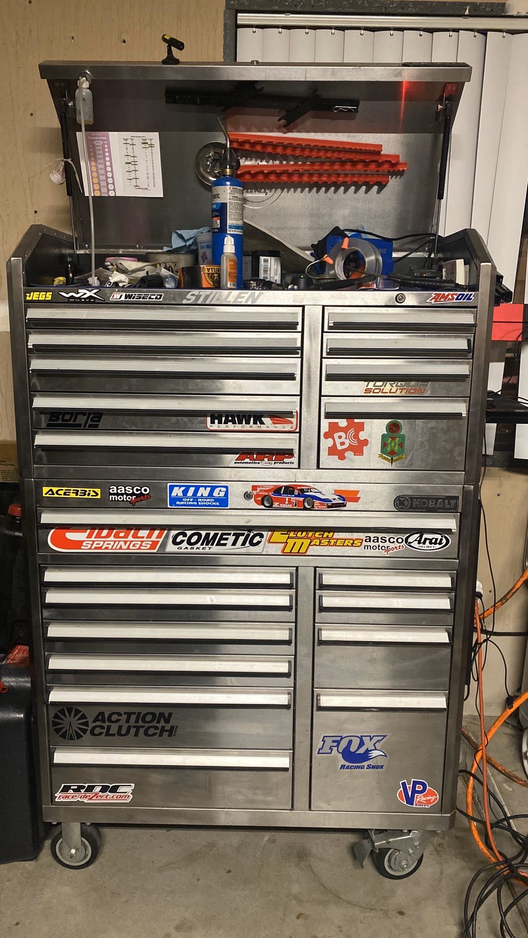Kobalt Stainless Steel Tool Box Cabinet Drawer for Sale in Oceanside ...
