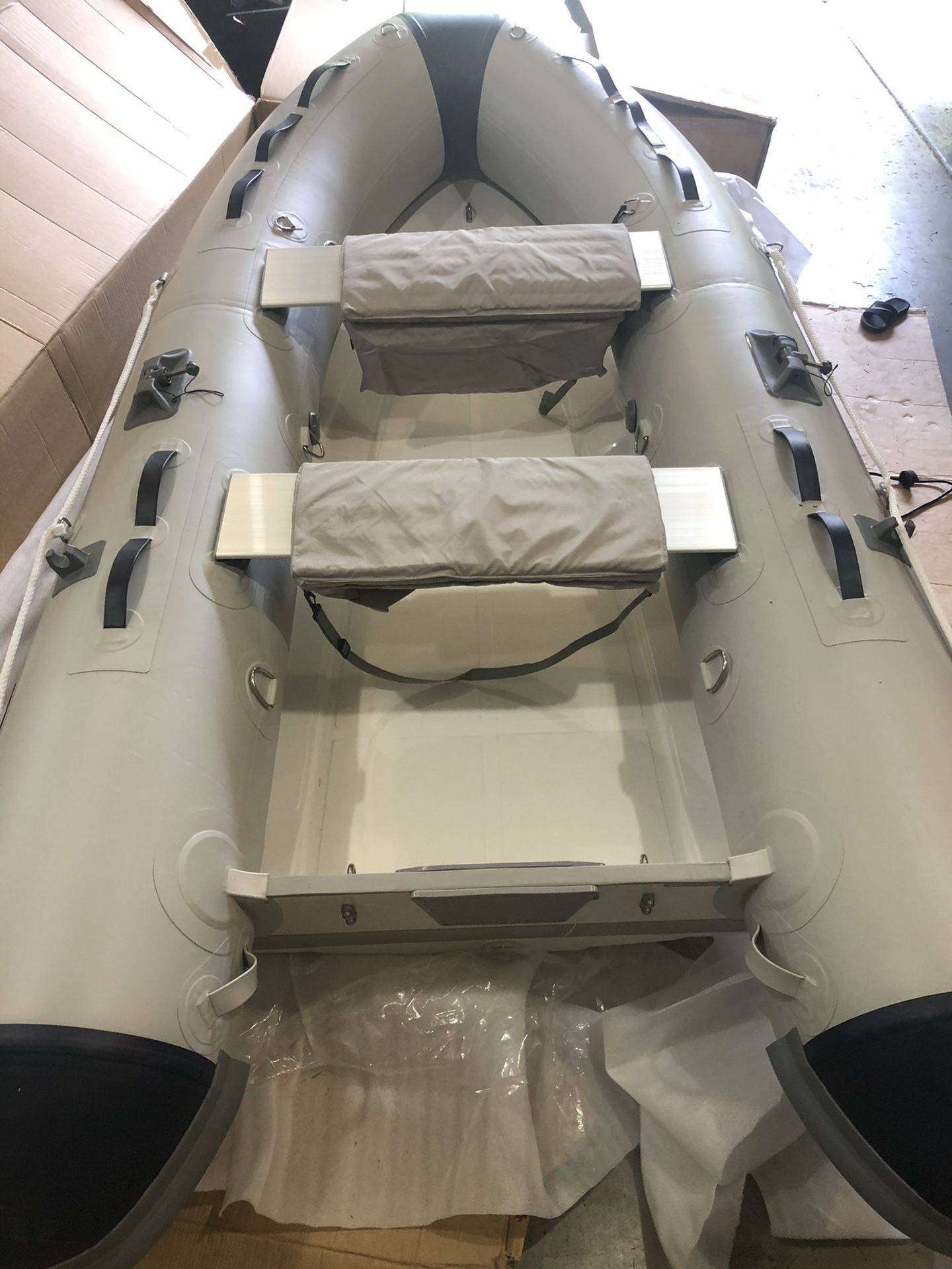 Rigid Fiberglass Hull Inflatable Boat (RIB/RHIB) 300cm / 10ft - NEW ...
