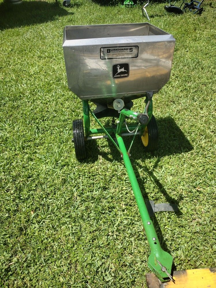 John Deere SS30B Broadcast Spreader. Stainless Steel Hopper for Sale in ...