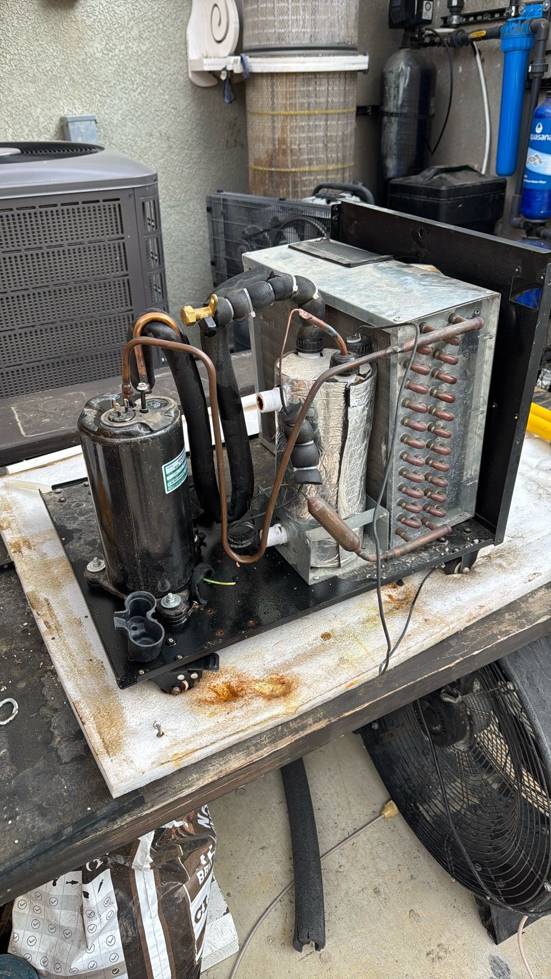 Broken HVAC / AC Unit – For Parts or Recycling – R410A System for Sale ...