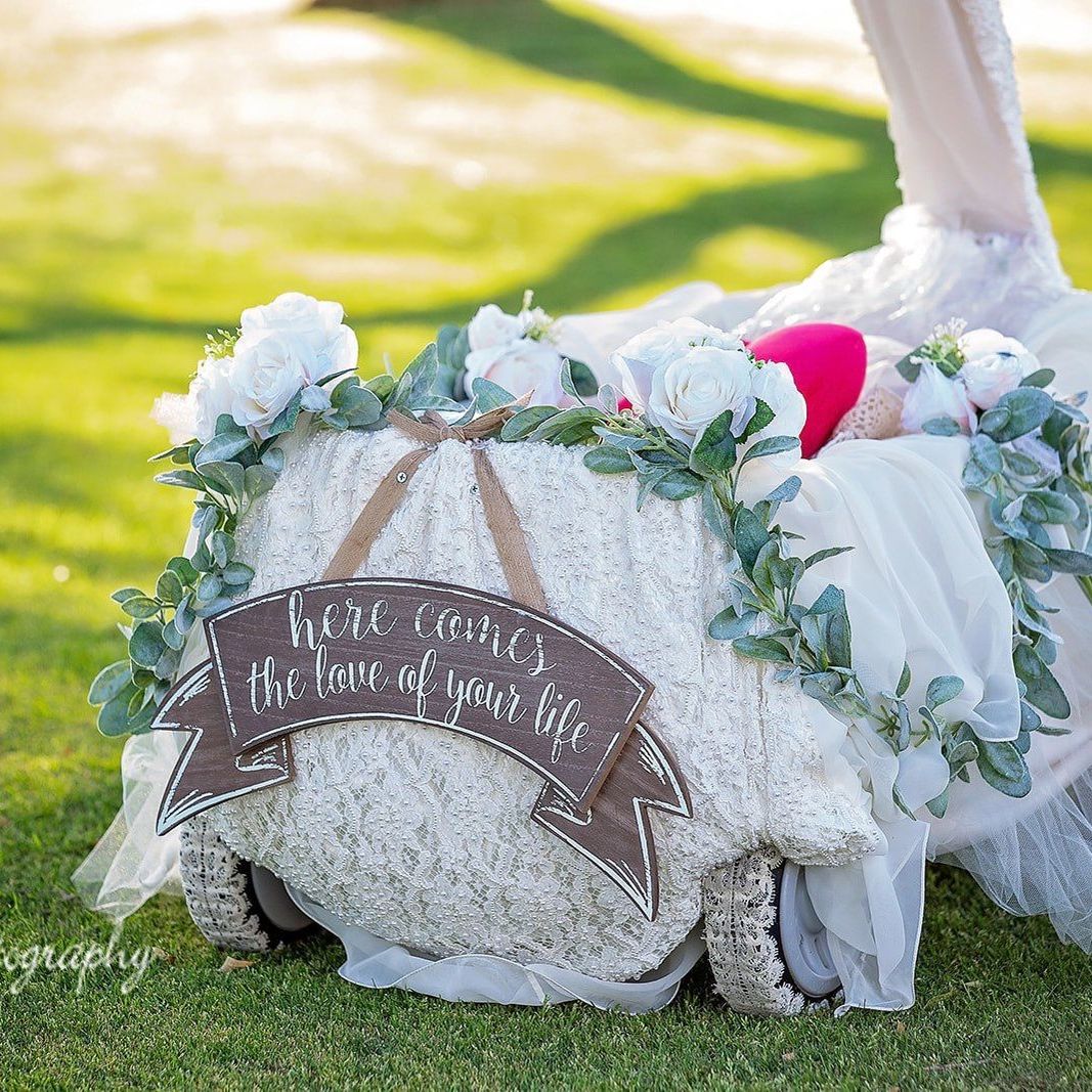 Wagon Decorating Ideas For Wedding | Shelly Lighting