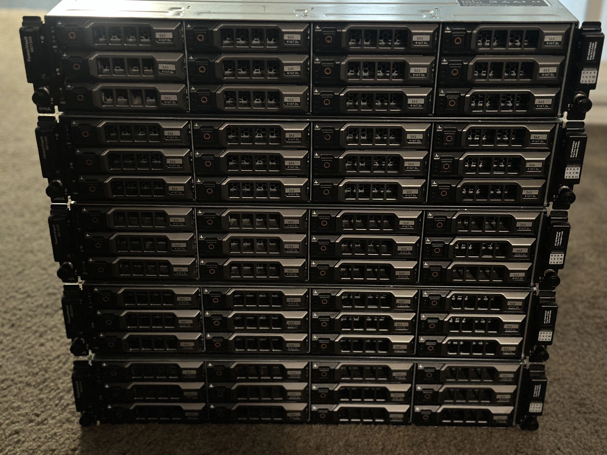 48TB Or 96TB Dell PowerVault Storage sAN for Sale in San Antonio, TX ...