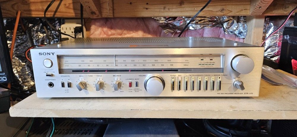 1976 Sony STR-V15 STEREO Receiver Sounds Awesome for Sale in Prescott ...