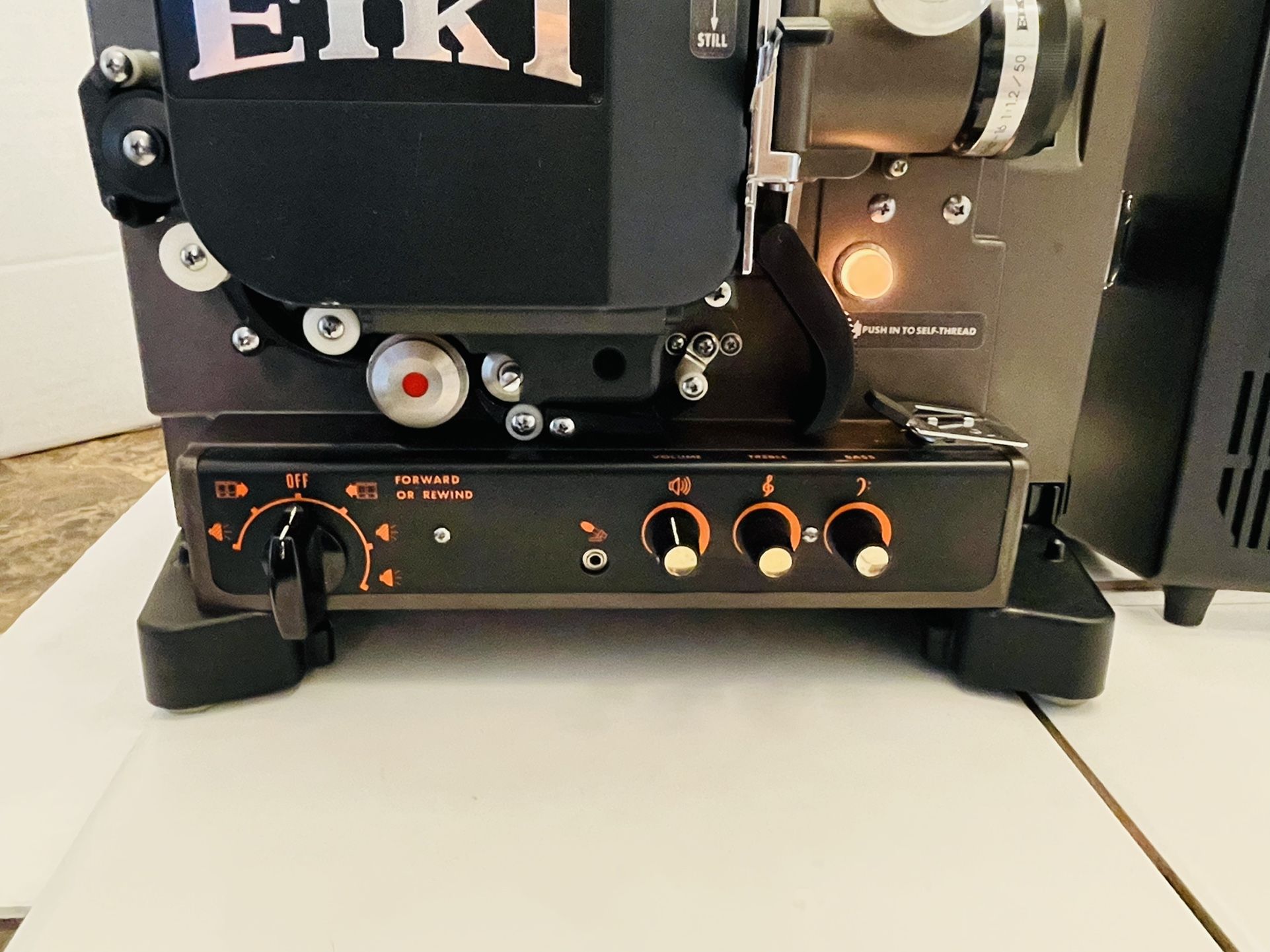 Rare Vintage Eiki “Elf” Model NT-1 16mm Film Projector w/ Sound in Case ...