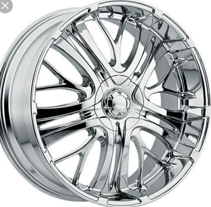 22" INCUBUS PARANORMAL CHROME RIMS for Sale in Houston, TX - OfferUp