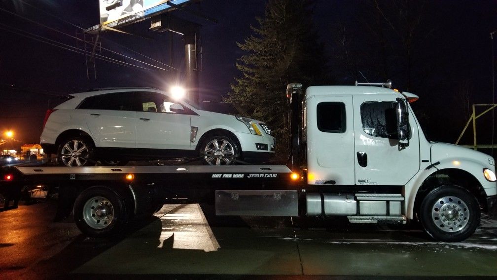 Freightliner Business M2 106 Extended Rollback Tow truck for Sale in ...