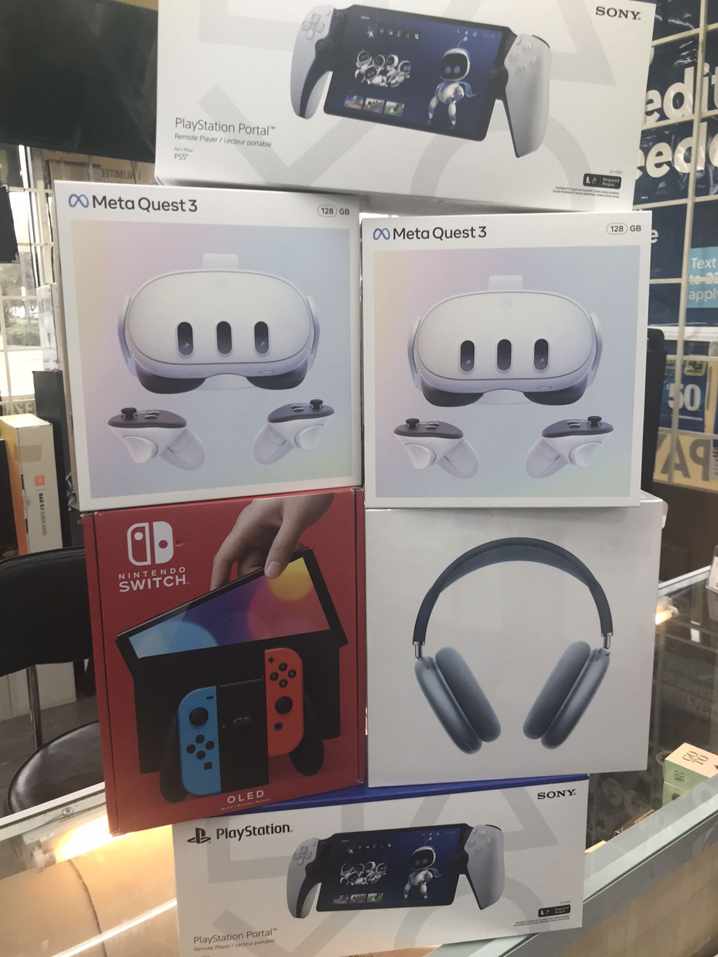 Ps5 Portal Oculus Quest3 Nintendo Switch New Sealed No Credit Needed ...