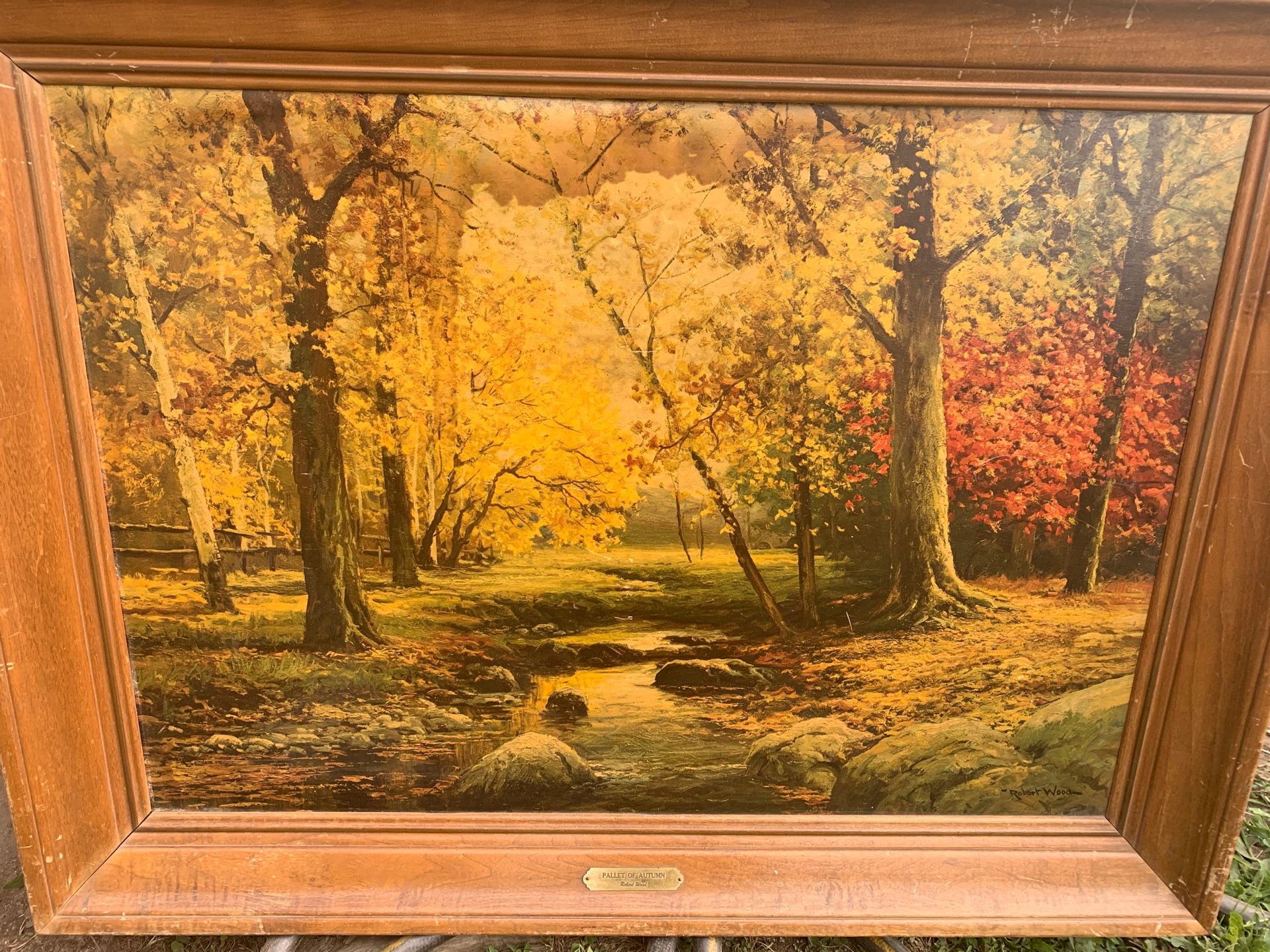 Robert wood painting (pallet of autumn) for Sale in Pomona, CA - OfferUp