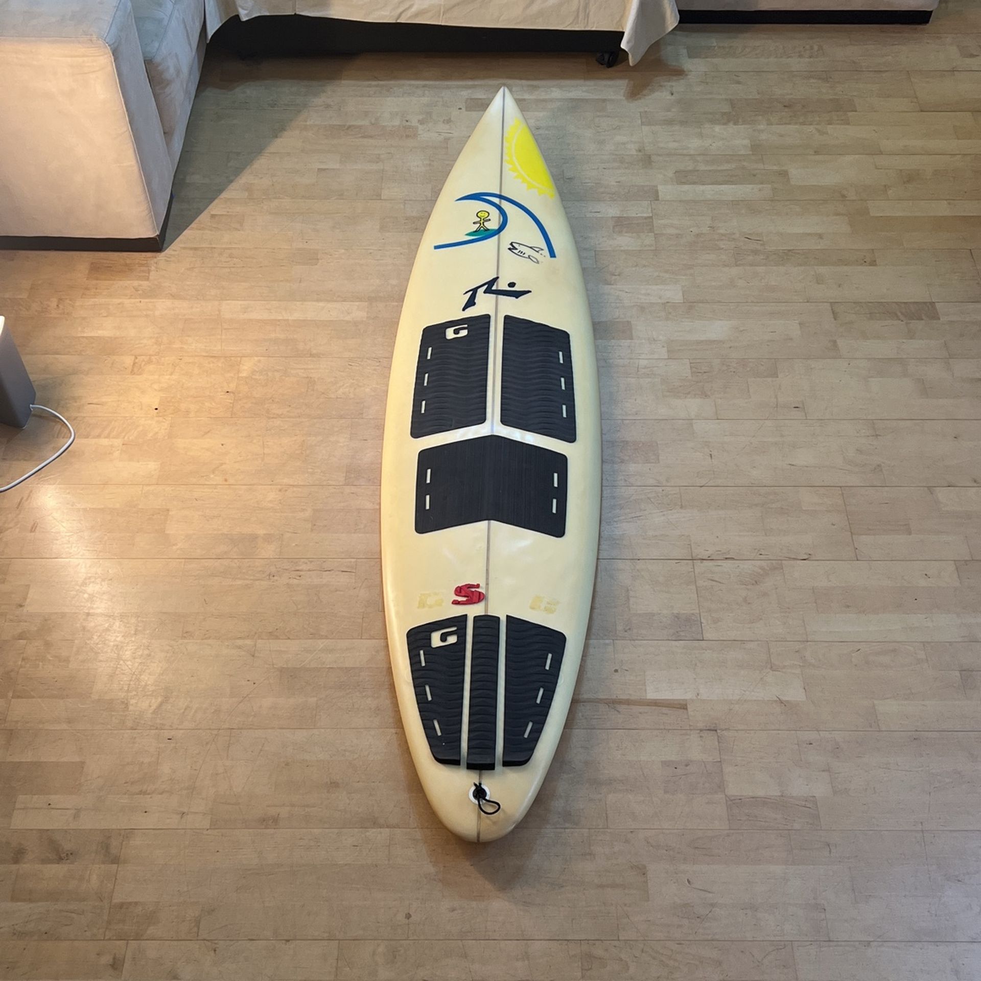Rusty Surfboard 6 Foot 8 Inches thruster FCS for Sale in La Jolla ...