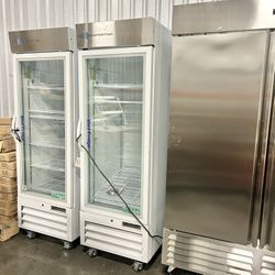 Second hand glass door fridges for sale store
