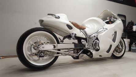 Custom White Hayabusa