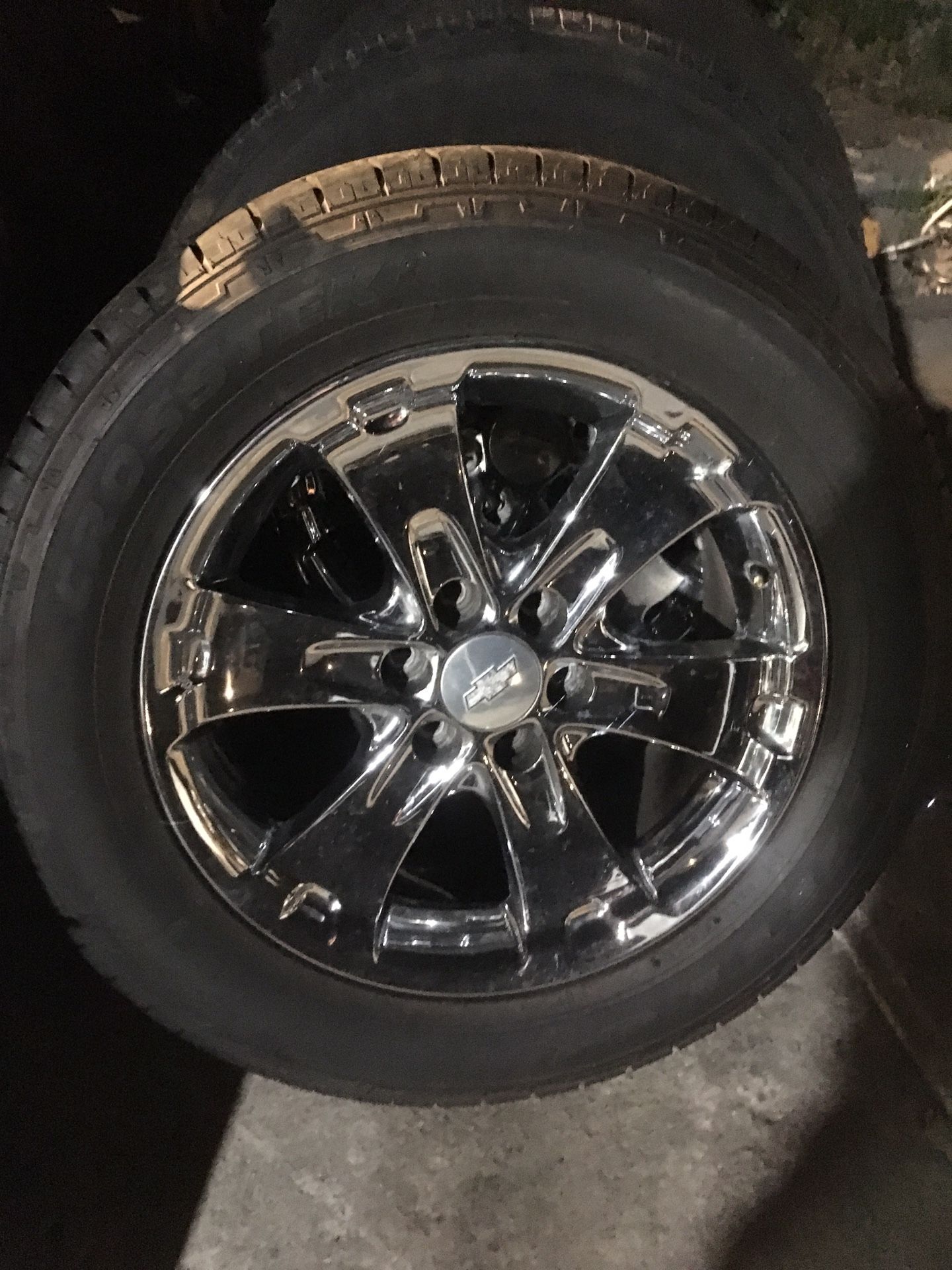 20” factory OEM wheels and tires for 6 lug Chevy and GMC full size SUV ...