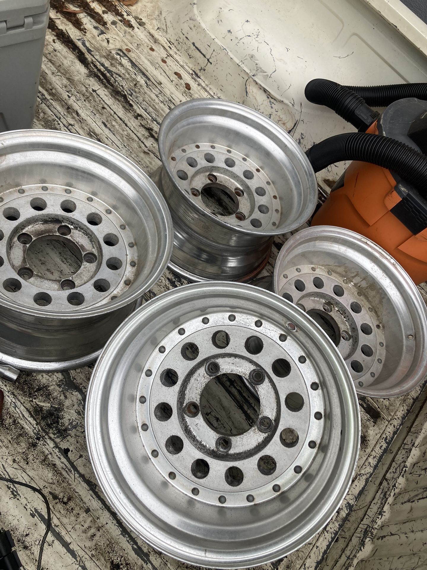 15” Enkei Ford F150 Bronco Rims Wheels 5x5.5 5x139.7 for Sale in Pomona ...