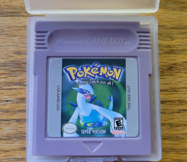 GBC GBA Games - GameBoy Color - GameBoy Advanced Cartridges - Pokémon ...