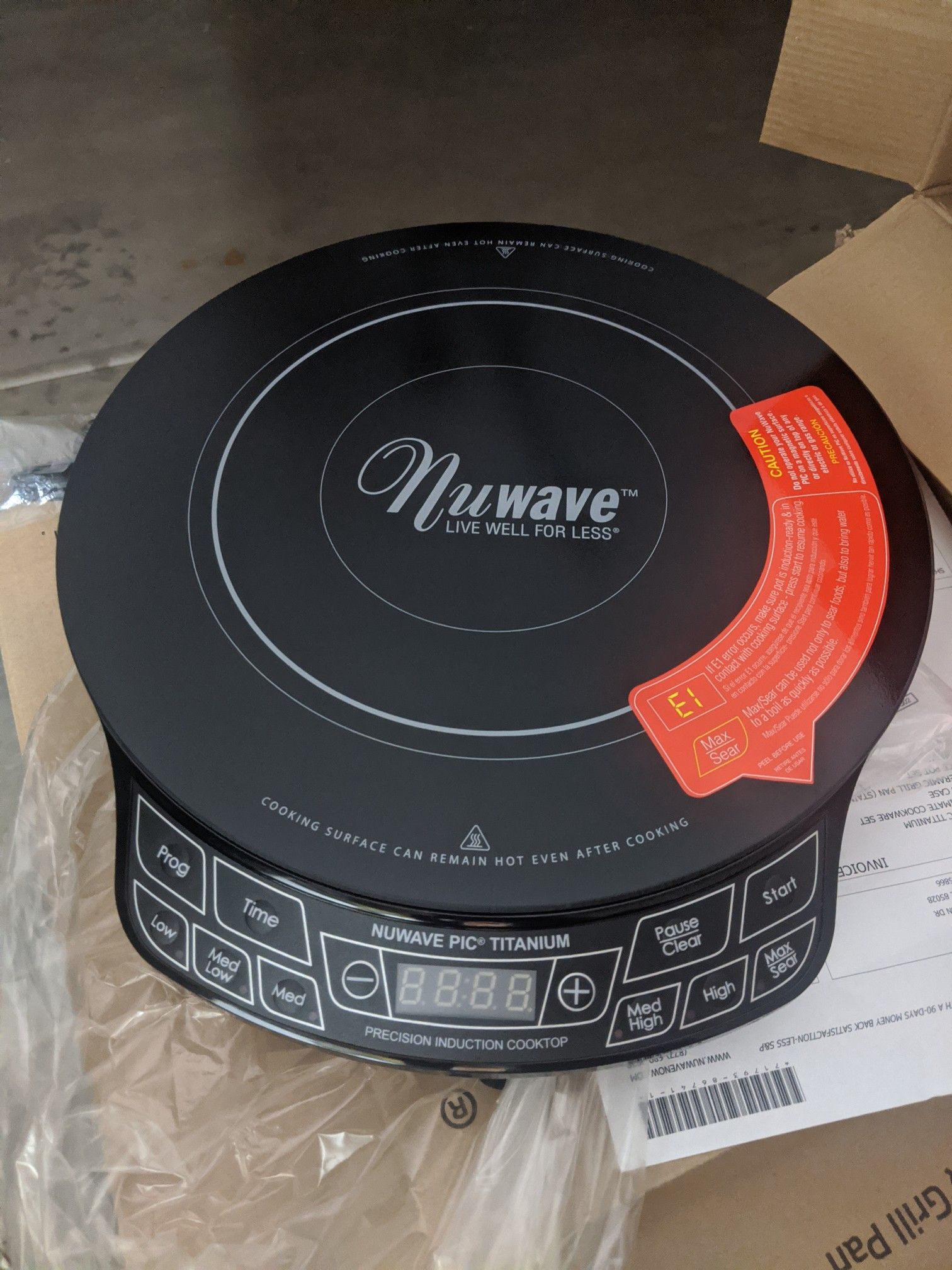 (2) BRAND NEW NuWave Induction Cooktops with several NuWave pots/pans ...