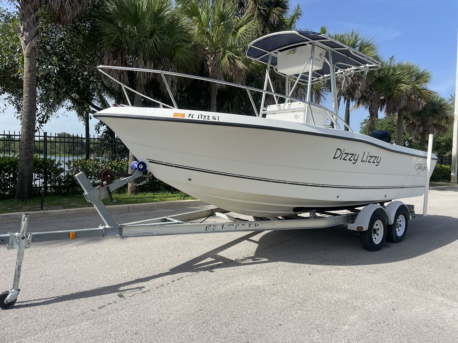 2008 SeaBoss 21ft Mercury 150hp Please Read Description for Sale in ...
