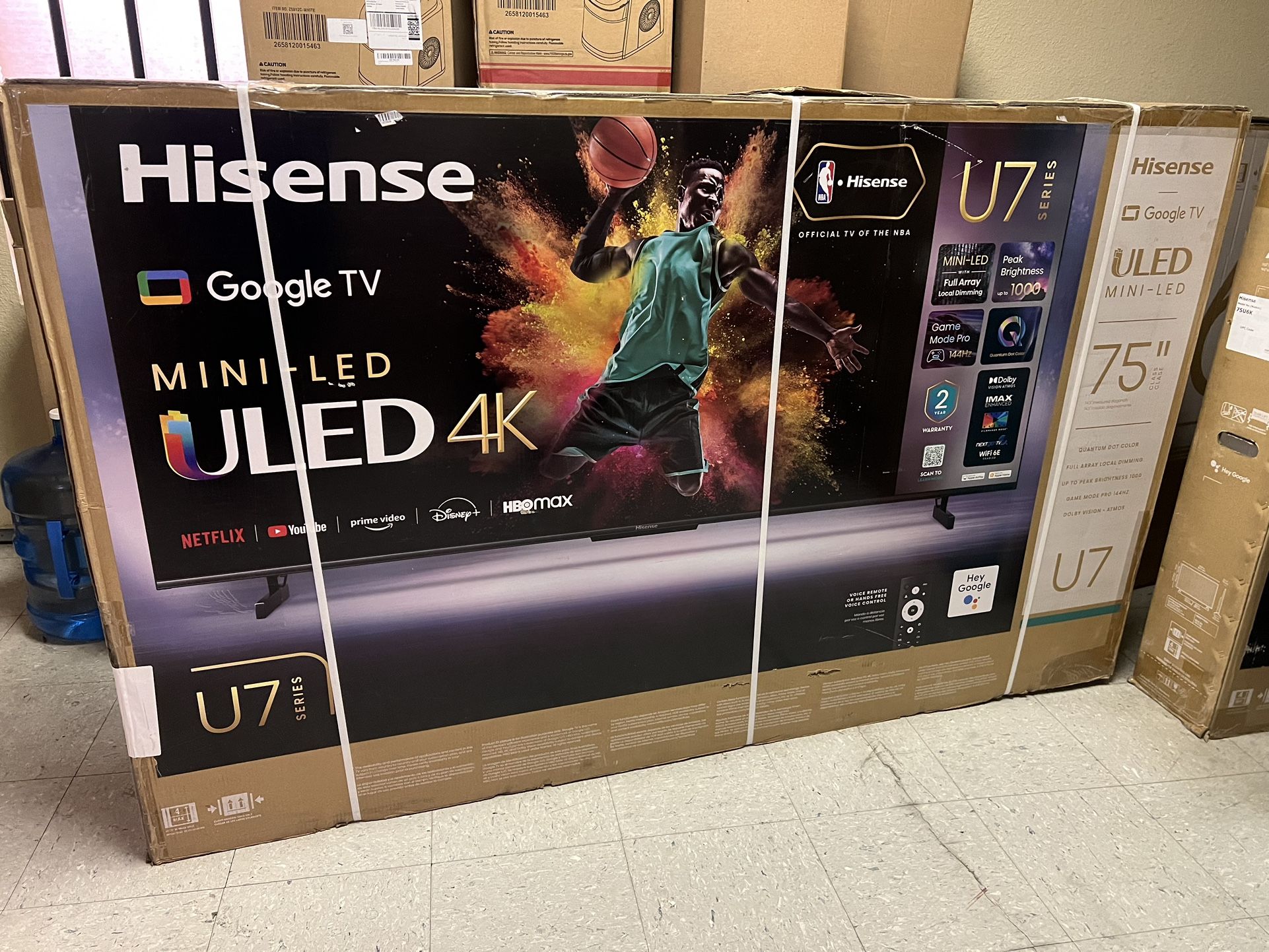 Hisense 75” 4K ULED U7K for Sale in Las Vegas, NV - OfferUp