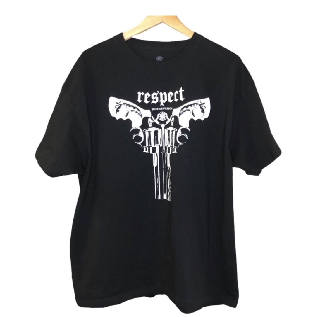 Respect Smith & Wesson Black Men's T Shirt Size 2XL for Sale in ...