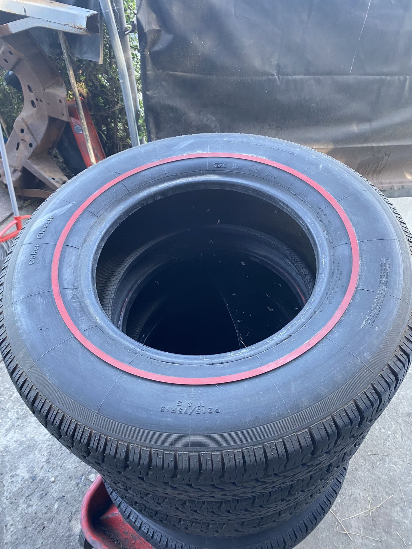 Coker Classic Radial Red Line Tires for Sale in Long Beach, CA - OfferUp
