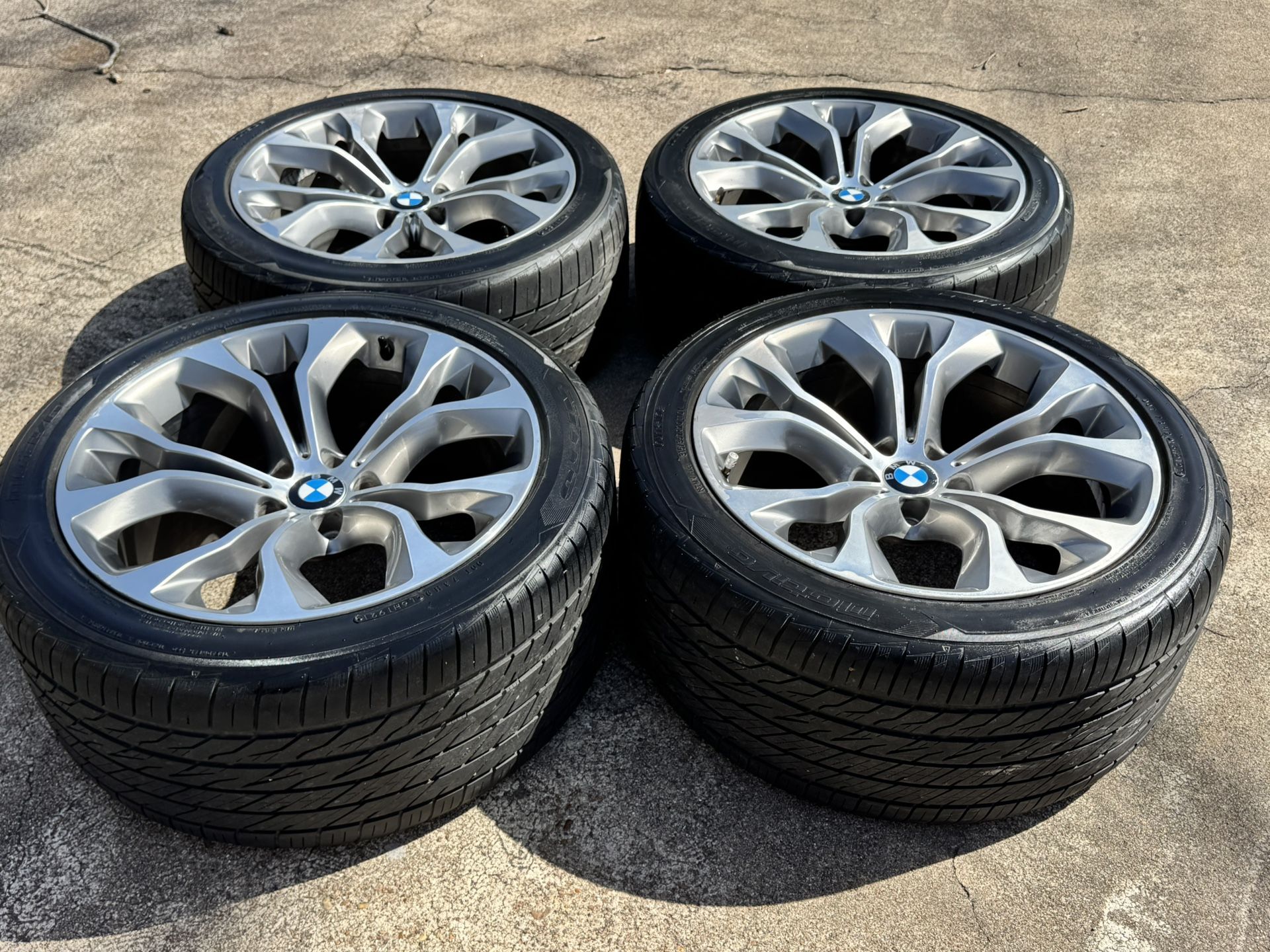 OEMww 20" BMW Style 336 E70 E71 F15 F16 X5 X6 M Wheels Rims Tires Set ...